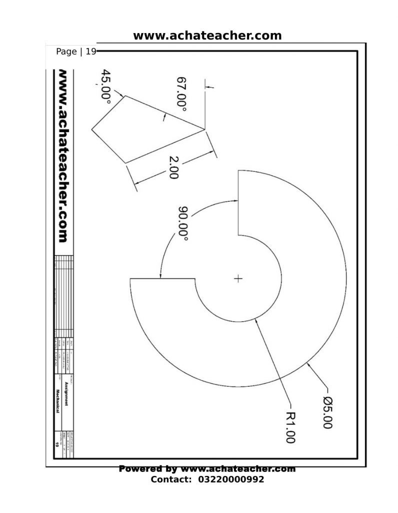 AutoCAD Practical Exercises