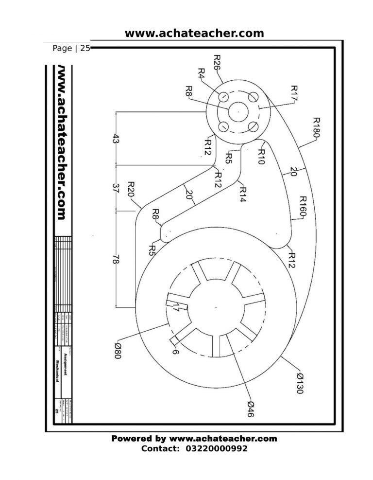 AutoCAD Practical Exercises
